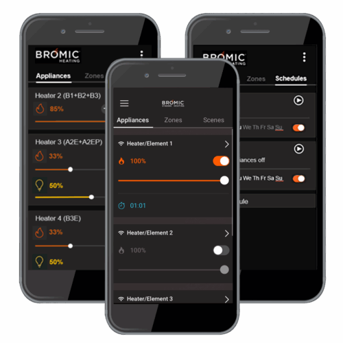 Outdoor Heater Controls, Dimmers Remotes - Bromic Heating Australia