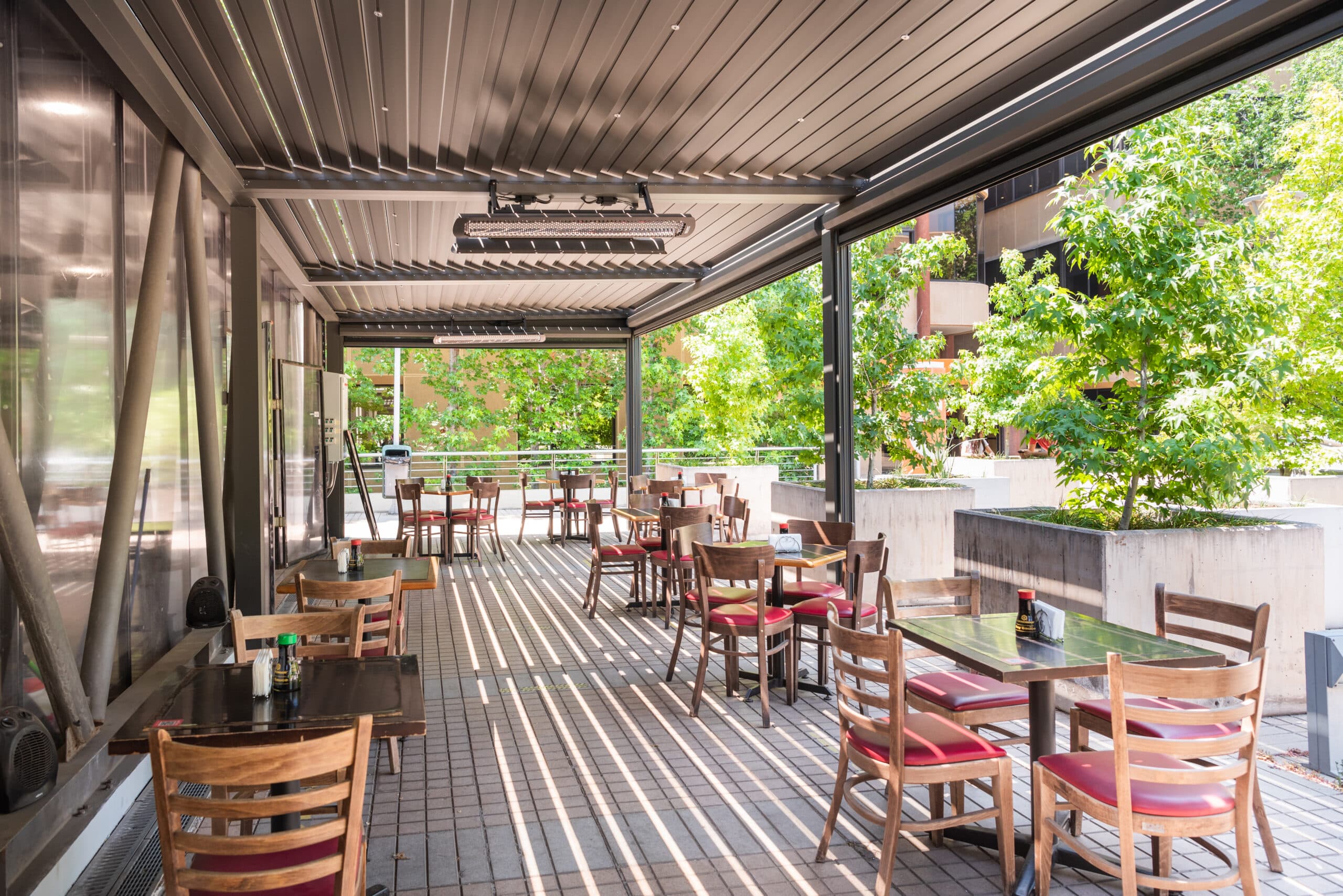 Tungsten Electric Restaurant Patio - Bromic Heating Australia